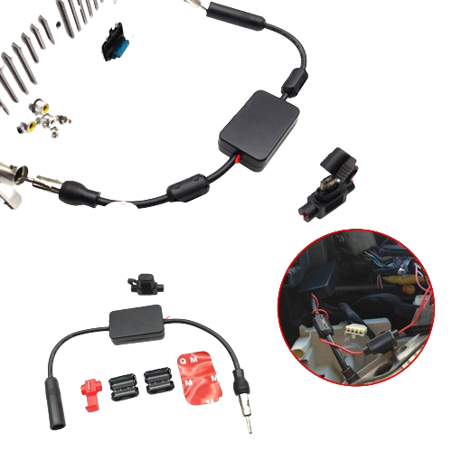 AM FM Car Antenna Signal Amplifier Splitter Booster – AntennasWarehouse